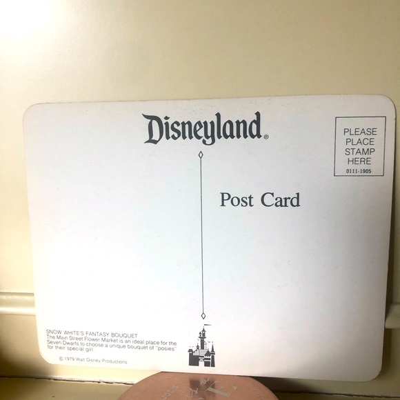 Disney | Art | Disneys Snow White Post Card | Poshmark